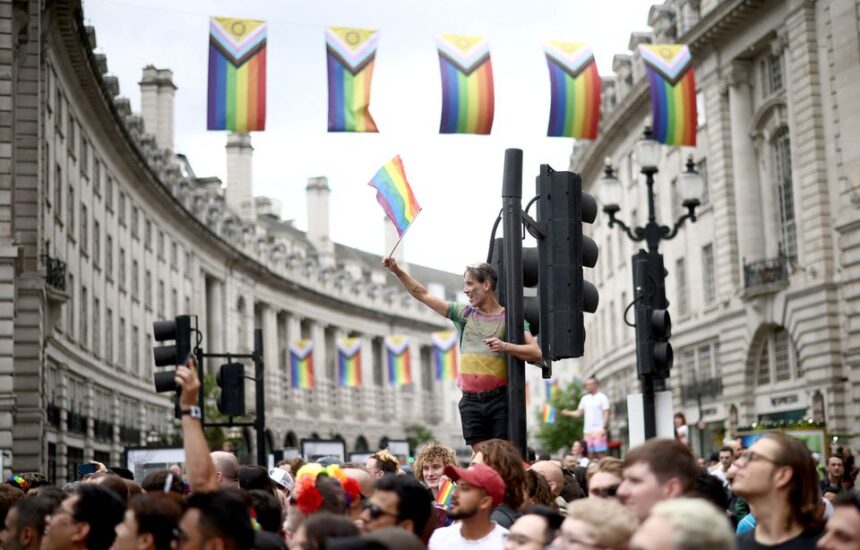 Watch: More than a million pack London's streets for Pride parade - The ...