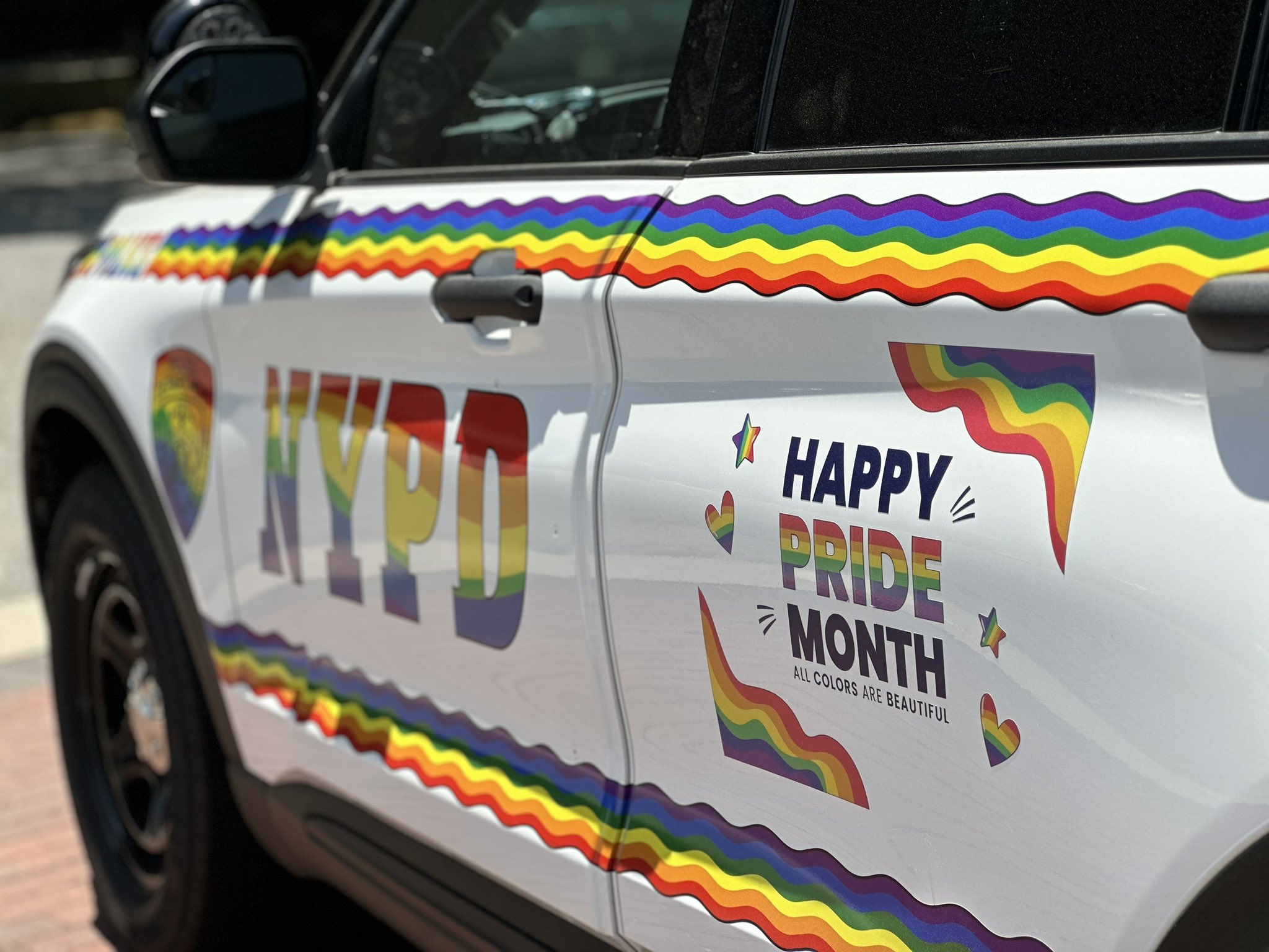 NYPD's Pride Vehicle Stirs Controversy with Ambiguous Slogan - The Pink ...