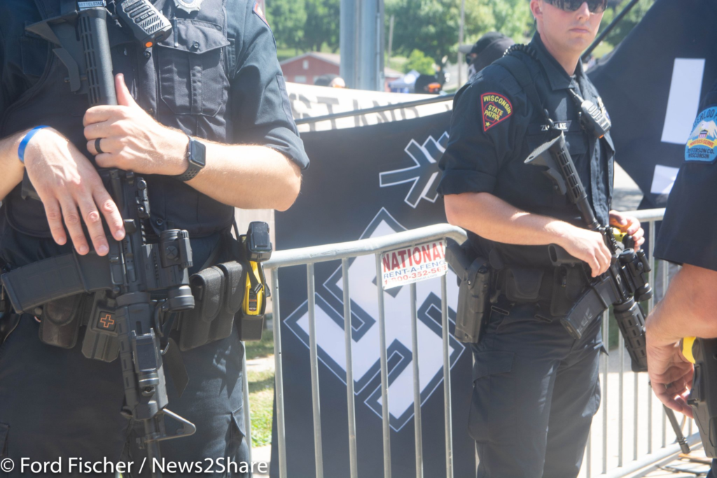 Armed Neo-Nazis Infiltrate Anti-Trans Protest in Wisconsin - The Pink Times