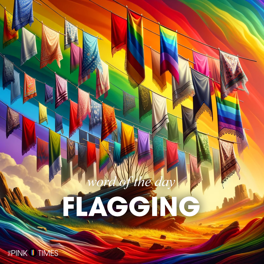 Flagging - The Pink Times
