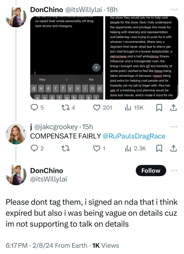 Behind the Scenes Secrets: Wilson Lai Opens Up About His Time on Drag ...