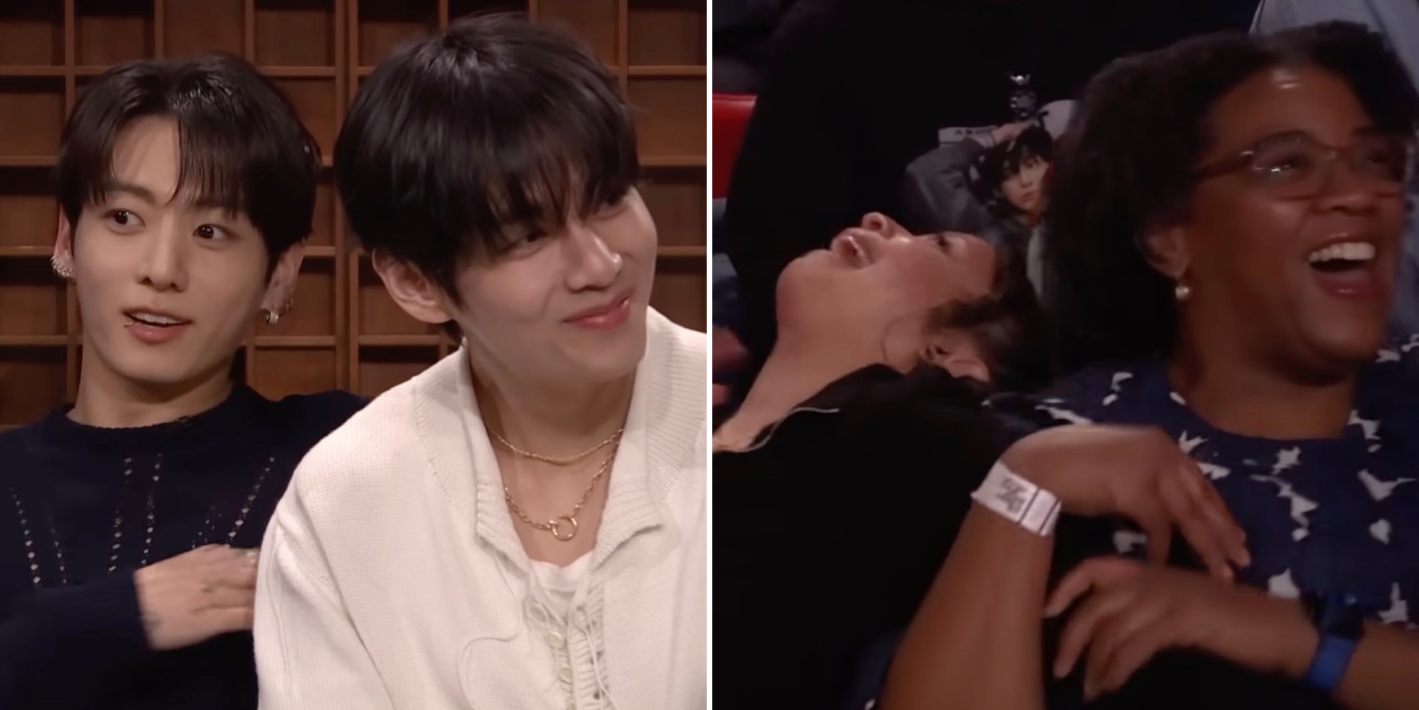 BTS Fans Go Wild Over V's Slip - The Pink Times