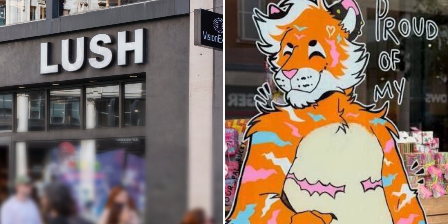 Lush's Controversial Pride Display Sparks Outrage - The Pink Times